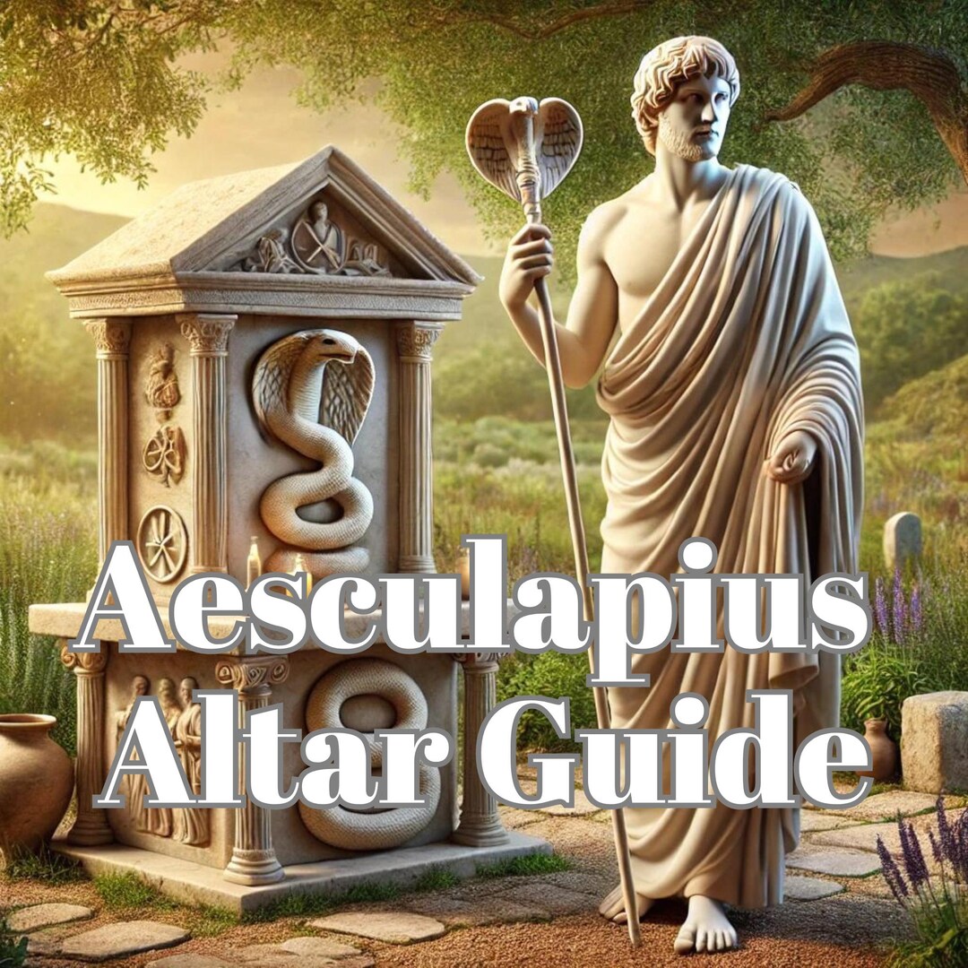 Aesculapius Altar,roman God, Roman God Altar, Roman Goddess, Roman ...