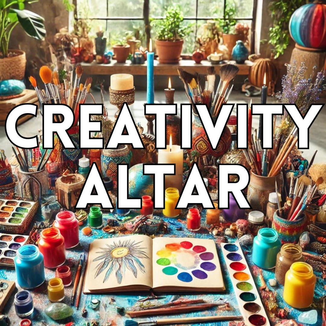 Creativity Altar, Altar Guide, Create Altar, Spell Casting, Sigil ...