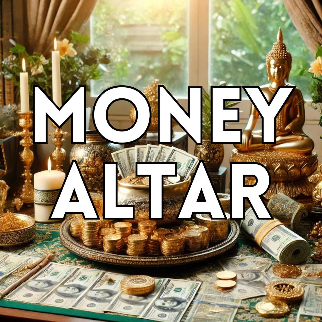 Money Altar, Altar Guide, Create Altar, Spell Casting, Sigil Drawing ...