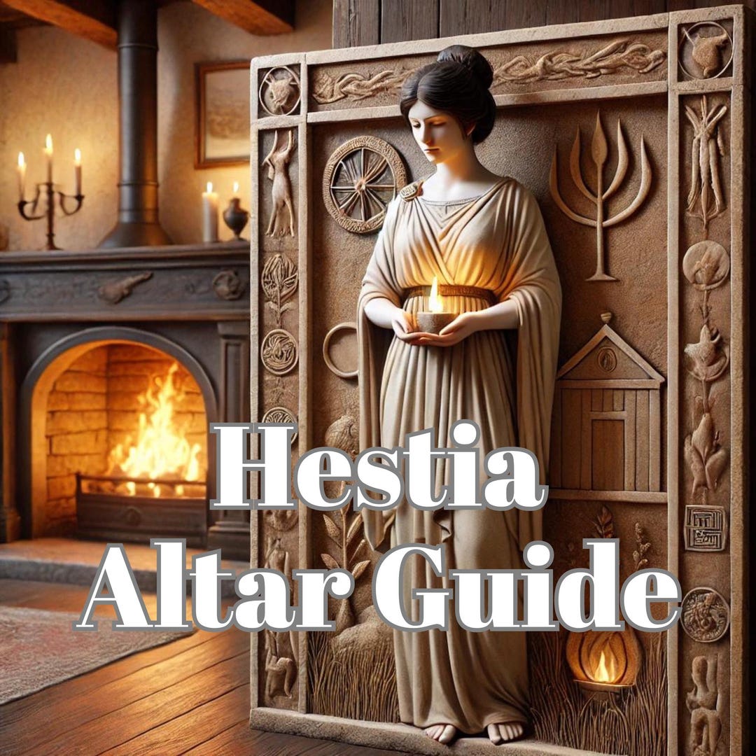 Hestia Altar, Greek God, Greek God Altar, Greek Goddess, Greek Goddess ...