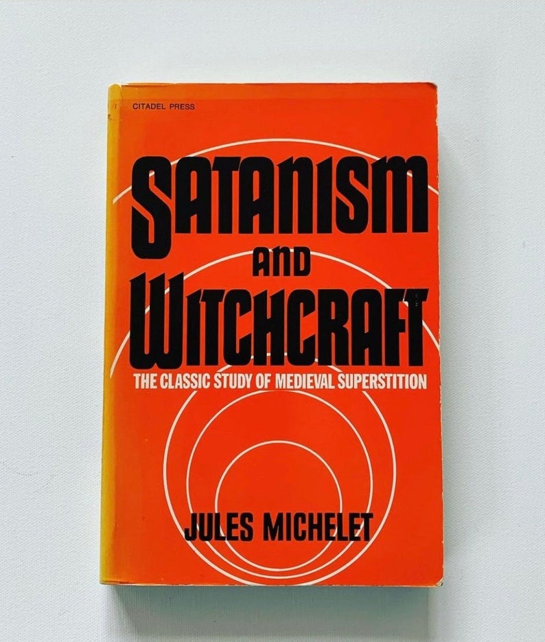 Satanism and Witchcraft Jules Michelet History Occult - Etsy