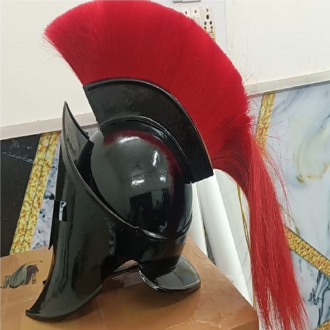 Muscle Jacket With Armour Tassets Spartan Helmet, Halloween Medieval ...