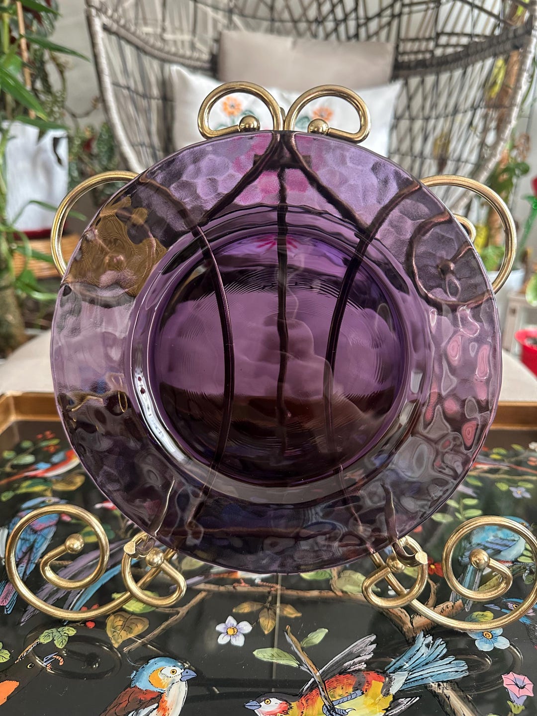 Bormioli Rocco Palatina Amethyst Salad Plates SET OF 10 - Etsy