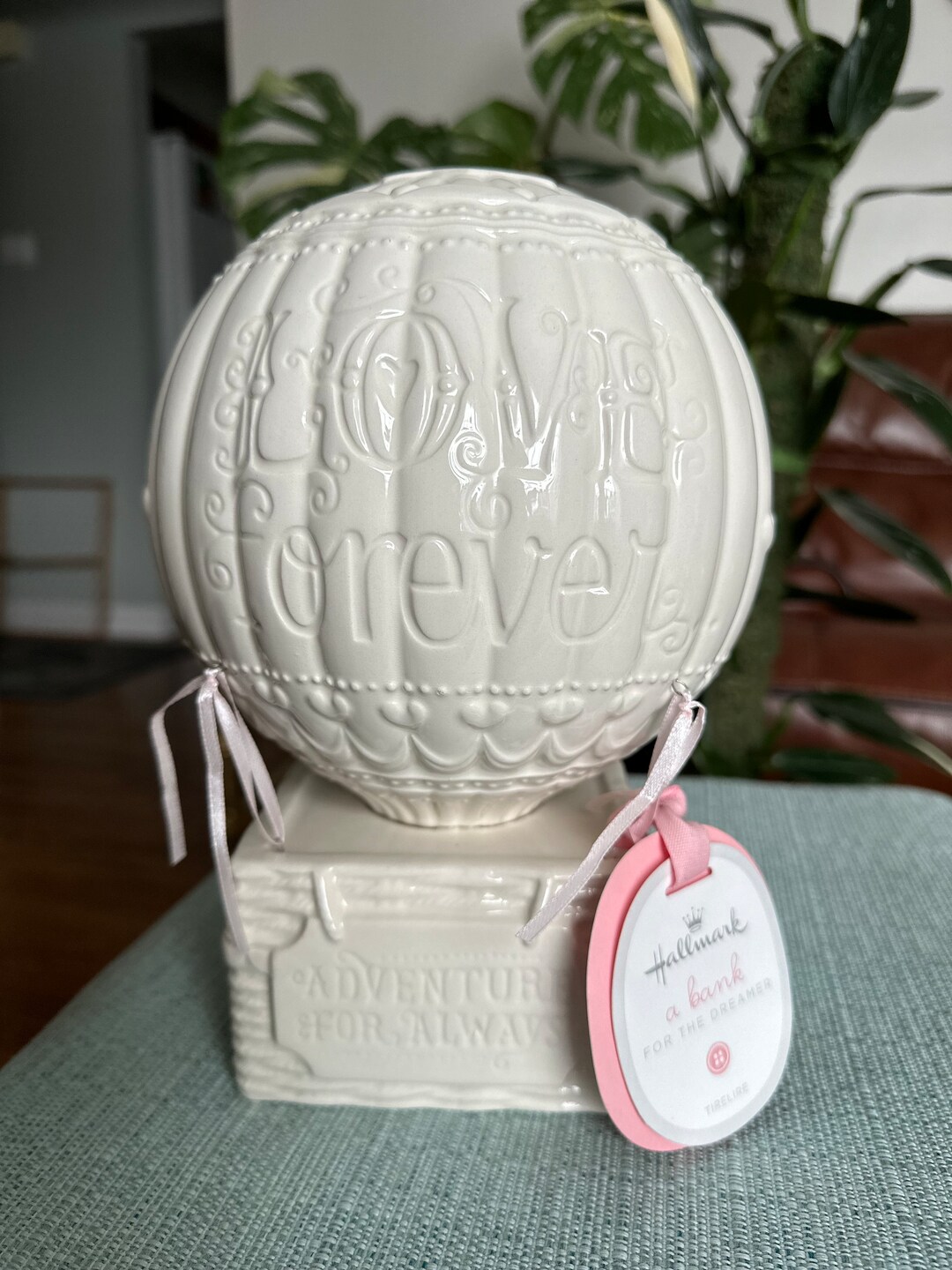 Hallmark Hot Air Balloon Bank Love Forever & Adventure for Always - Etsy