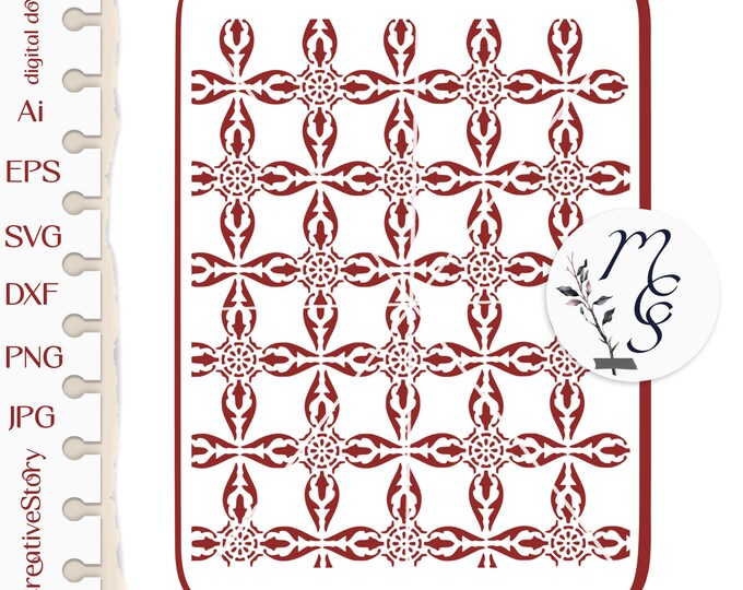 Ladders Stencil - Digital Stencil, SVG Cut File for Cricut, Silhouette ...