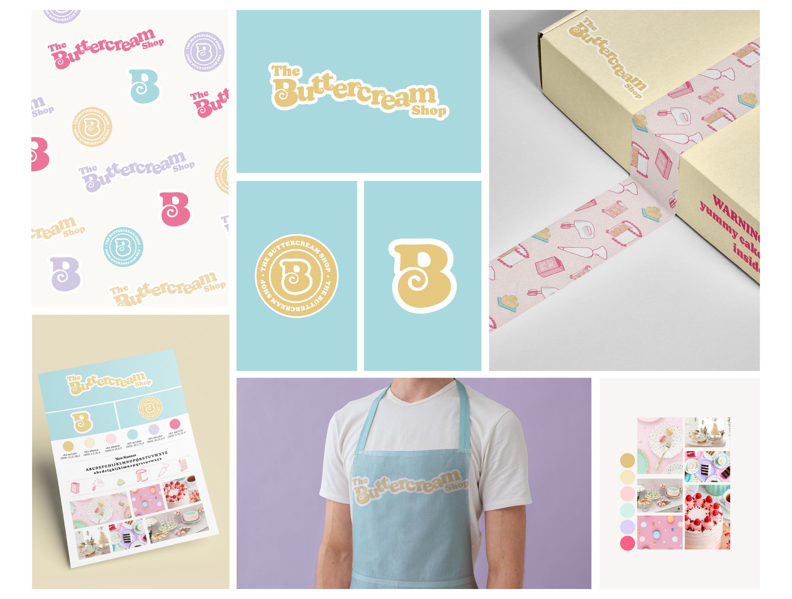 7 Day Brand Package, Small Business Brand Design Kit, Custom Logo ...