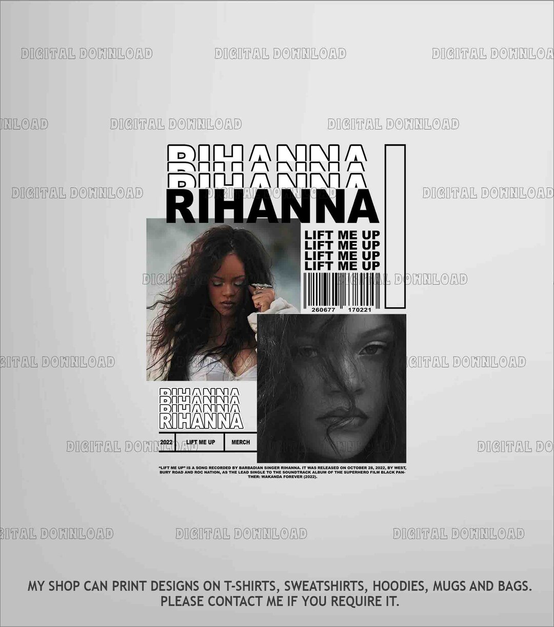 Rihanna PNG, Rihanna Png Digital Download File Sublimation, Svg File ...