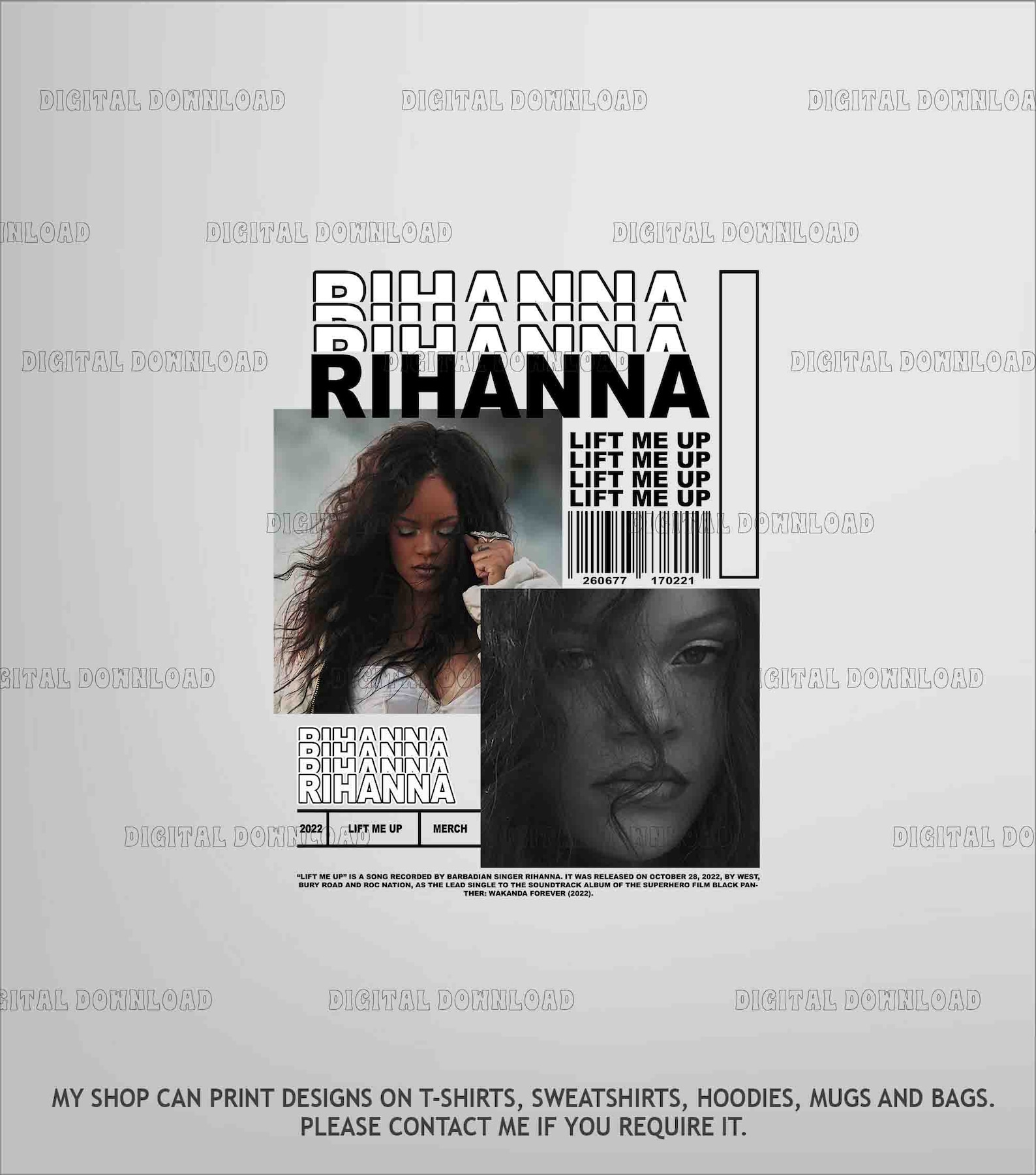 Rihanna PNG, Rihanna Png Digital Download File Sublimation, Svg File ...