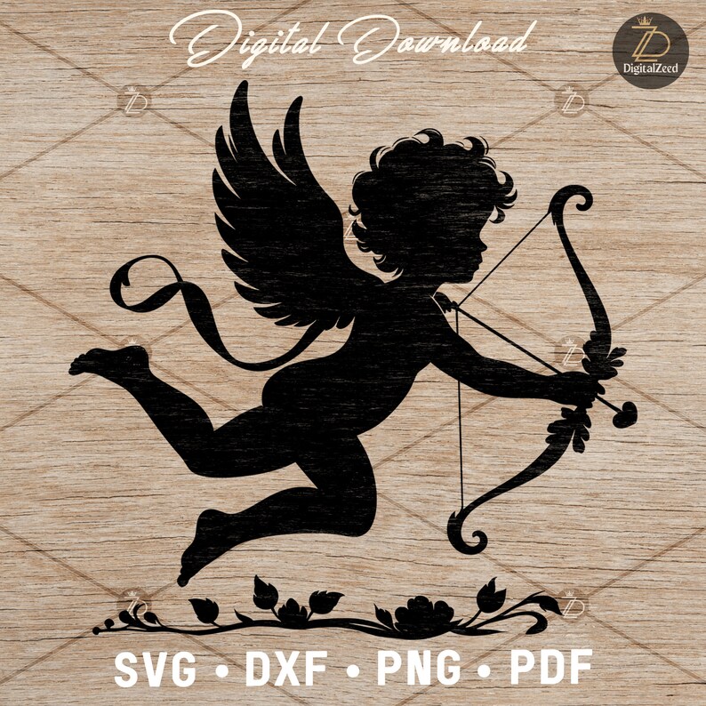 Cute Cupid SVG, Laser Engraving Cut Files, Cupid Charcuterie Design ...