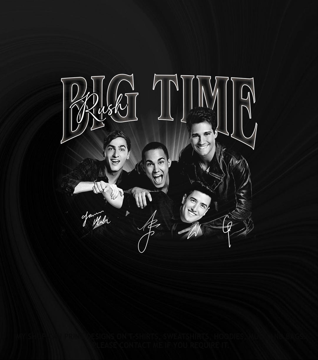 Big Time Rush Png, BTR Vintage Big Time Rush Forever Png, Digital ...