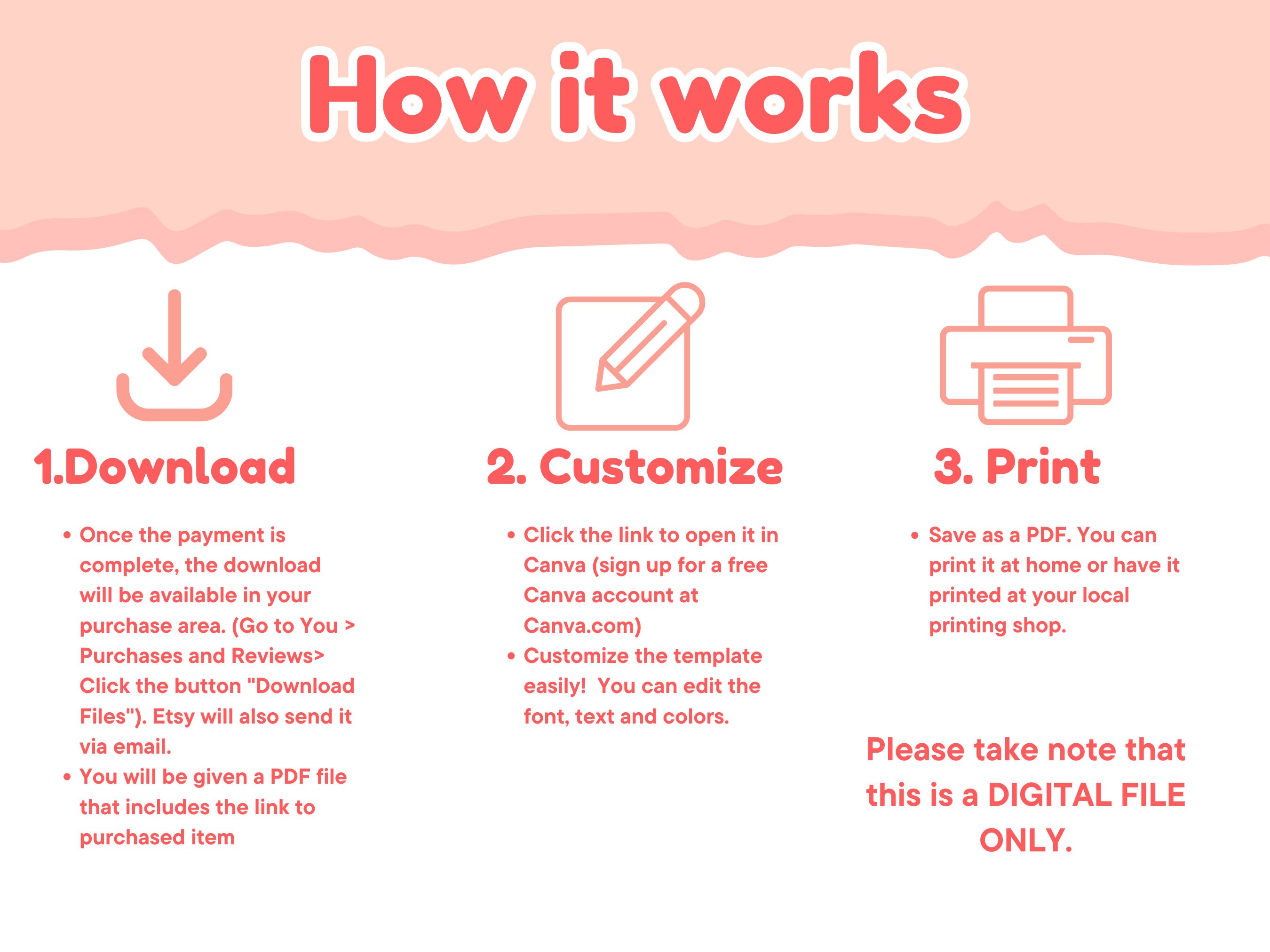 Valentine Love Coupon Voucher Book Printable Template Gift for Kids ...