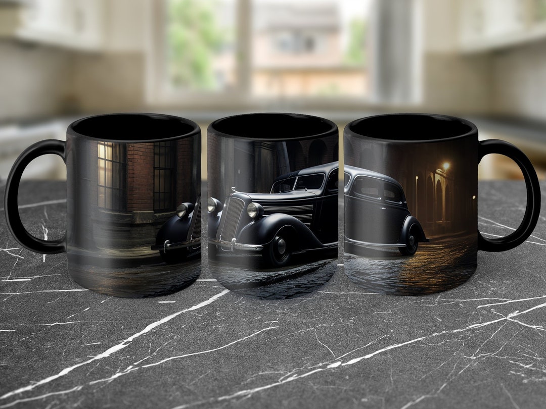 Retro Noir Car Mug, Noir Coffee Mug, Noir Gifts, Film Fan Gift Idea - Etsy