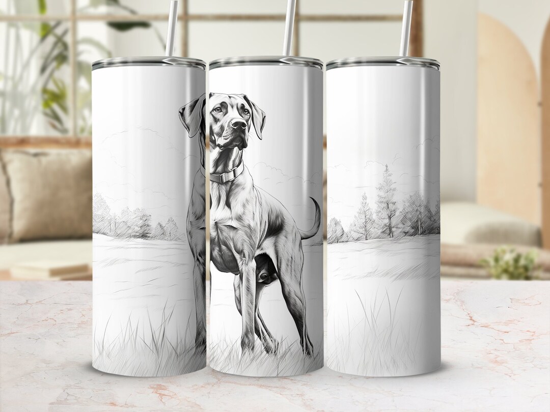 Rhodesian Ridgeback Tumbler Wrap, Digital Download, Rhodesian Ridgeback ...