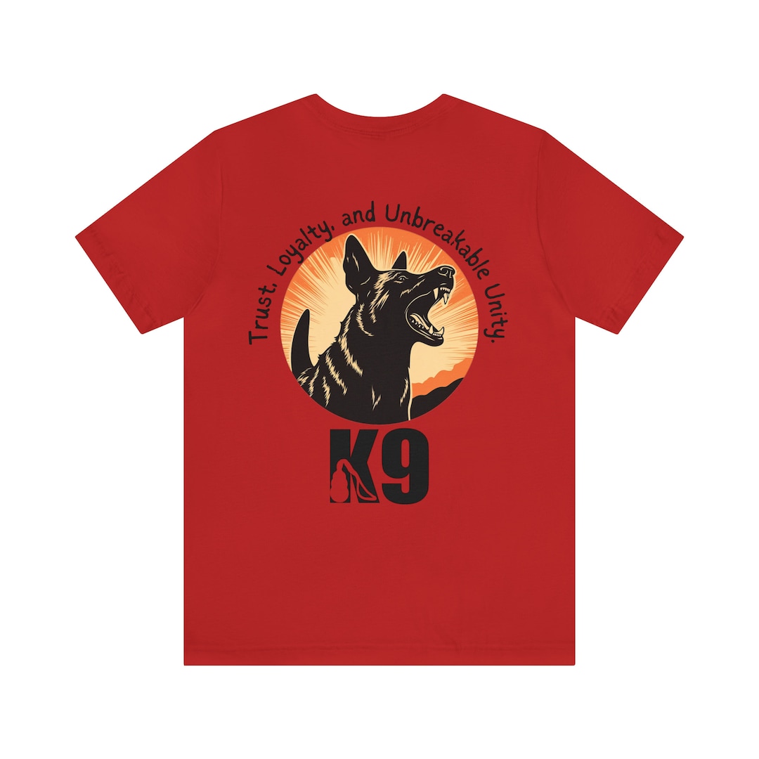 K9 Unit, Police K9, Dog Handler Unisex Jersey Short Sleeve Tee - Etsy