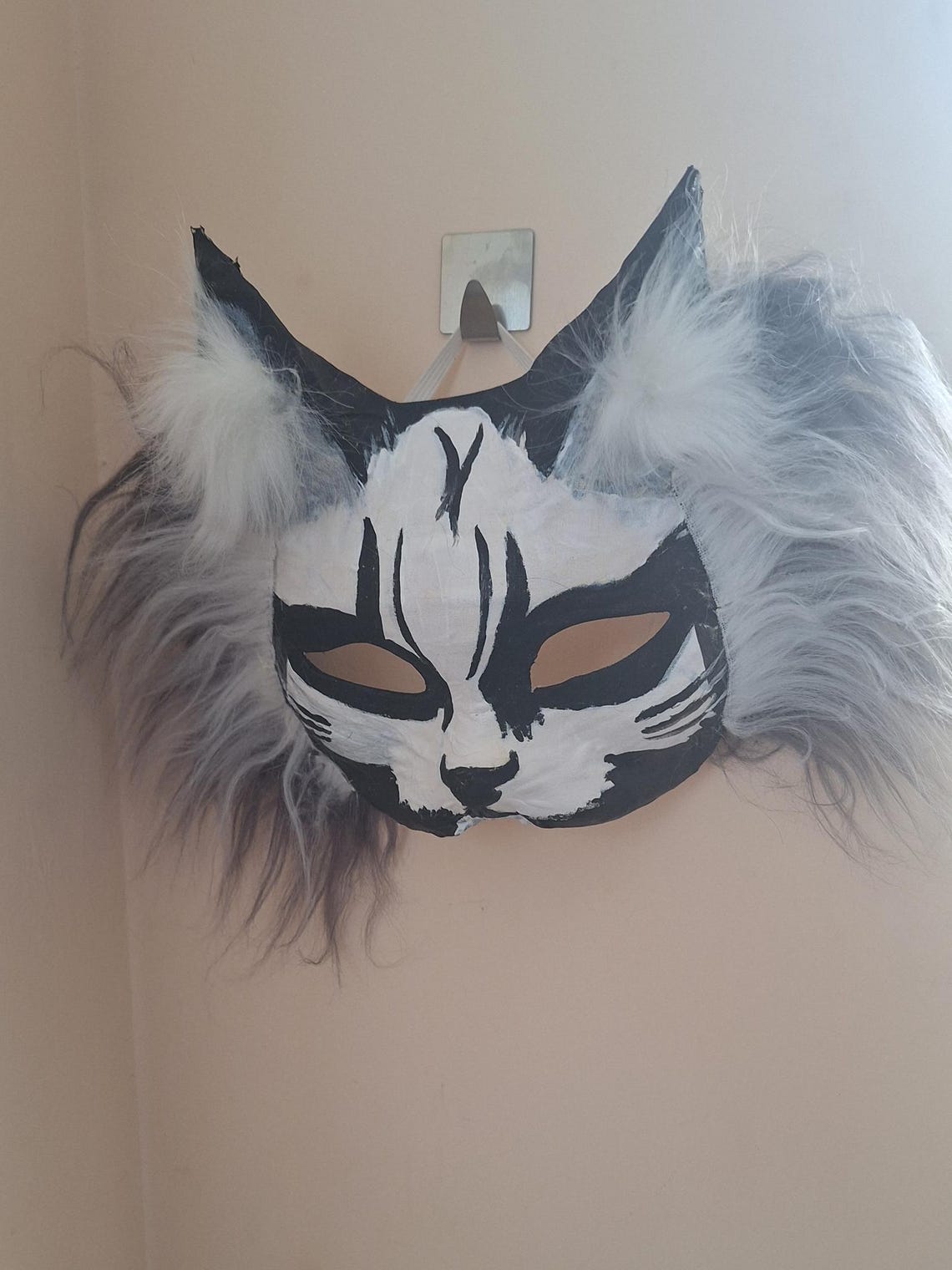 Handmade Cat Mask Turkish Angora - Etsy