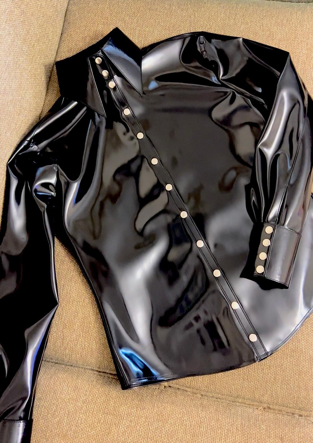 PVC Men Shirt - Etsy