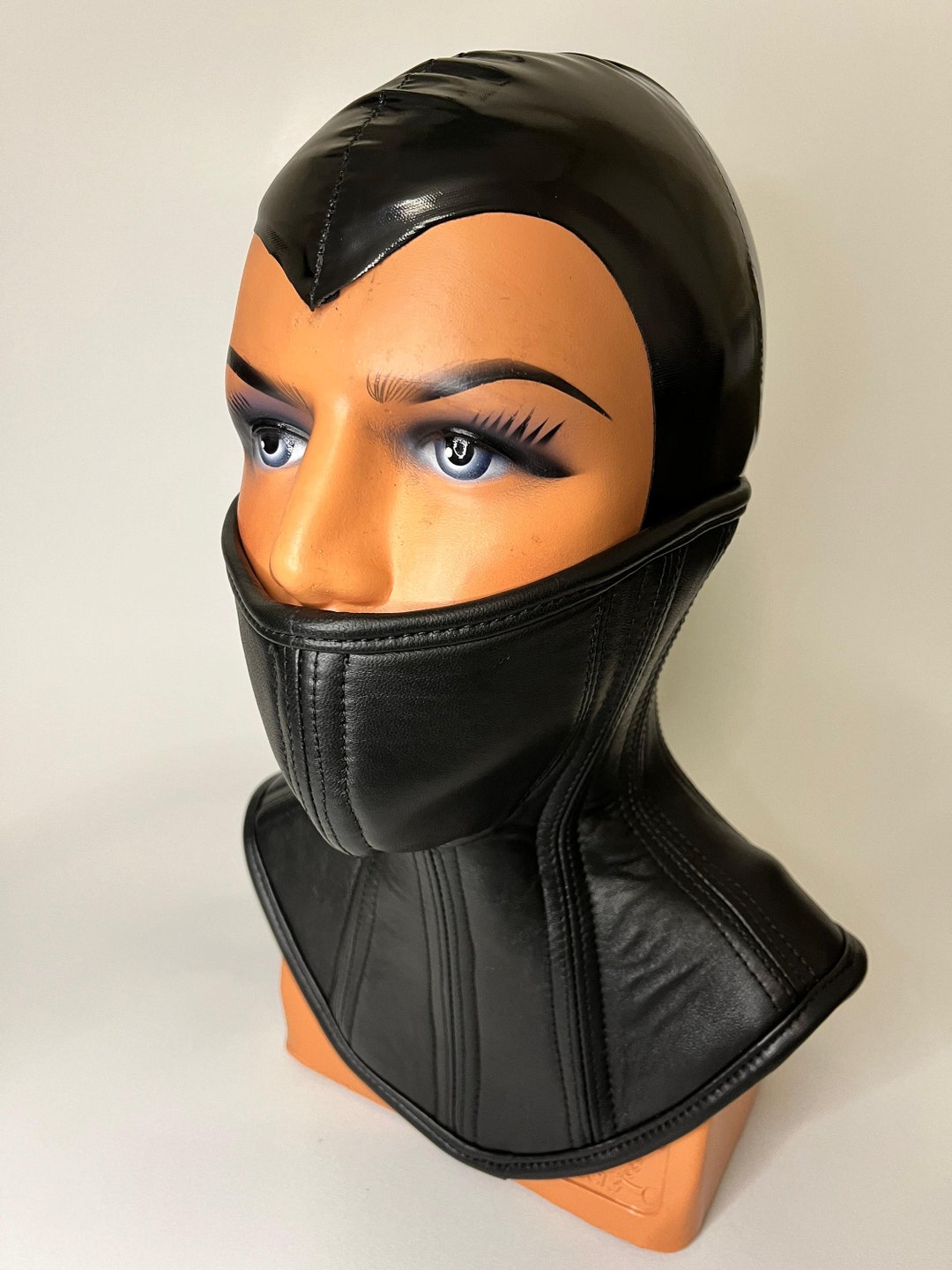 Leather Neck Corset - Etsy