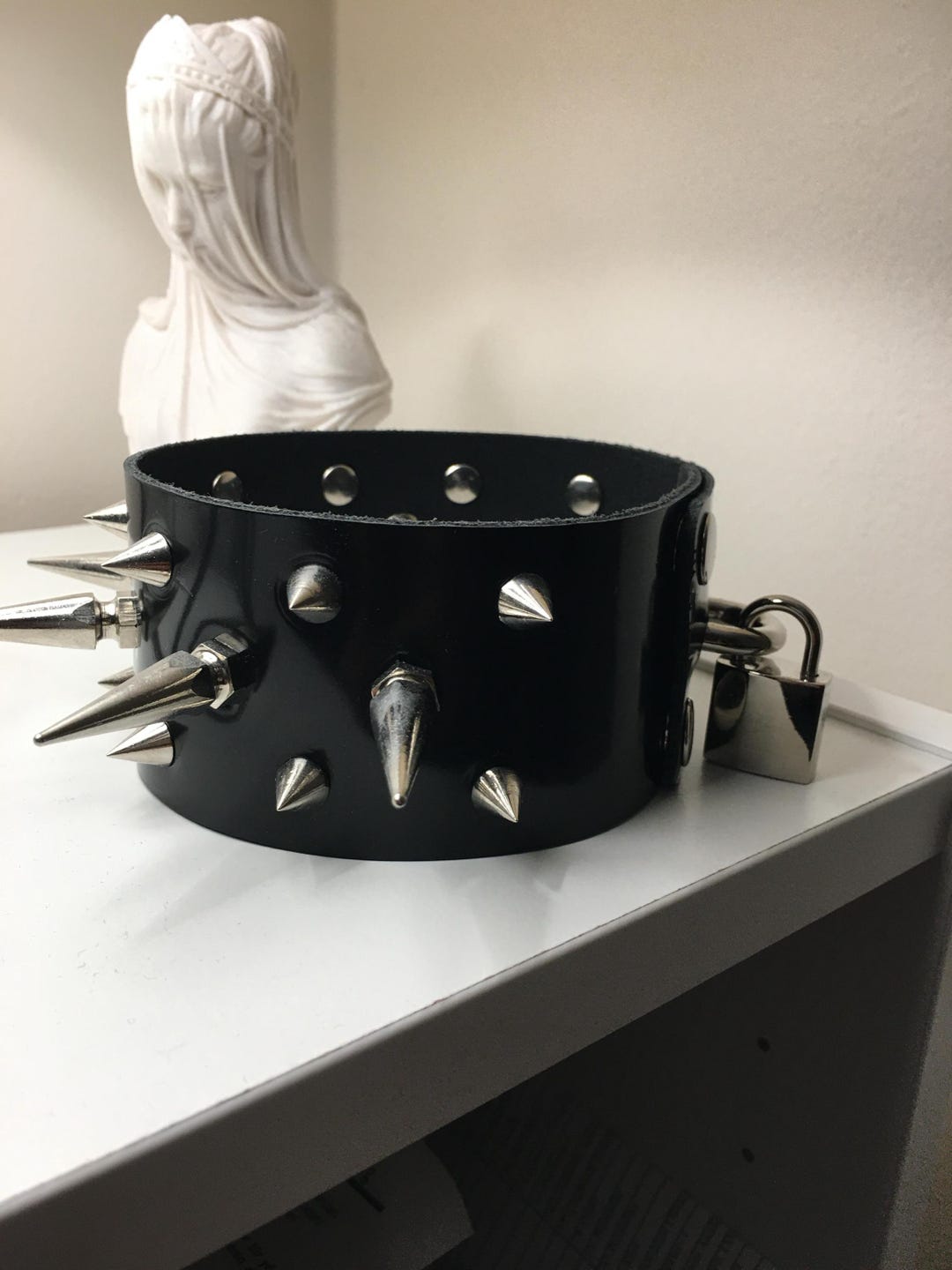 Calf Leather Collar - Etsy