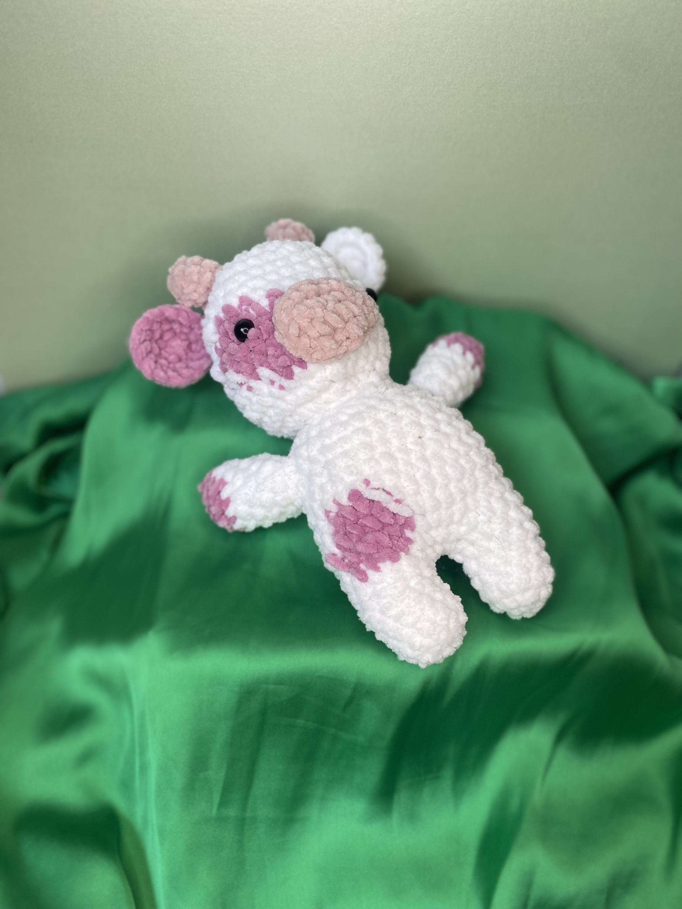 Cute Cow Plush Crochet Teddy Gift Christmas Toy Crochet - Etsy