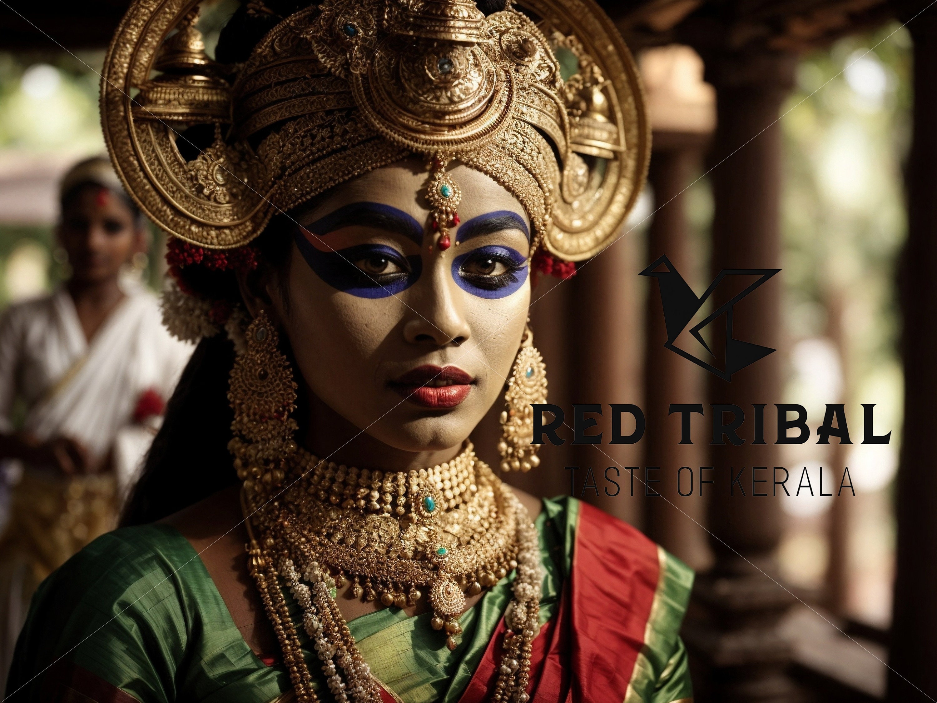 Female Kerala Katha Kali Dancer - Etsy