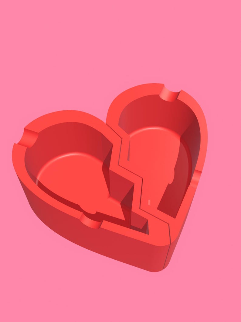 Broken Heart Ashtray - Etsy