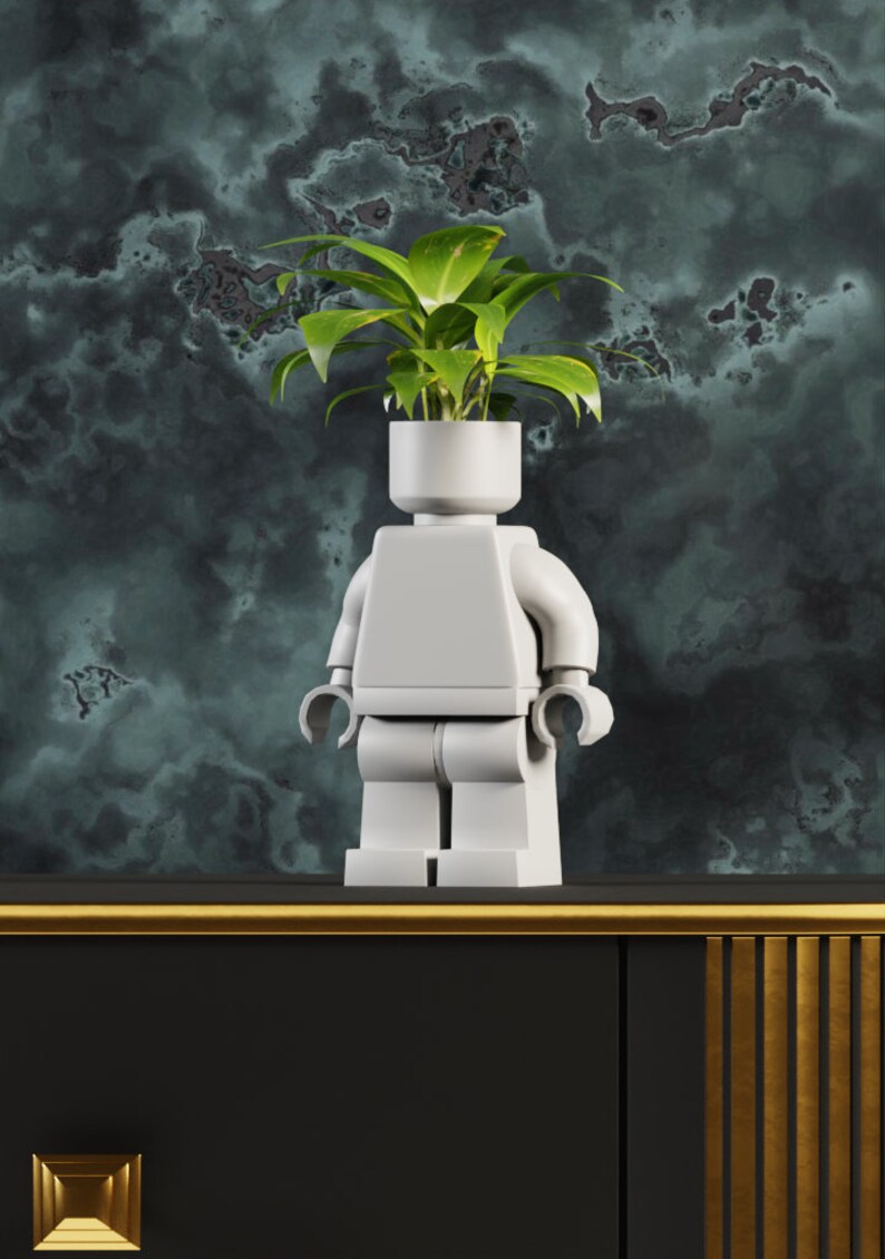 Lego Minifigure Flower Pots - Etsy