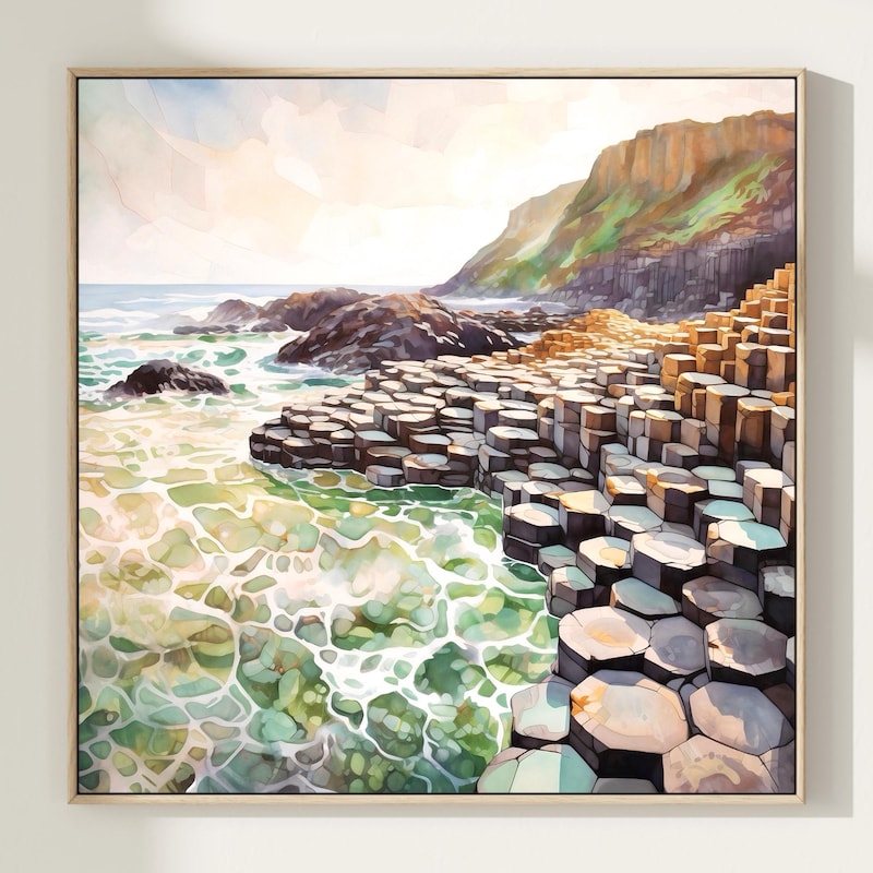 Giant Beach Painting - Etsy UK