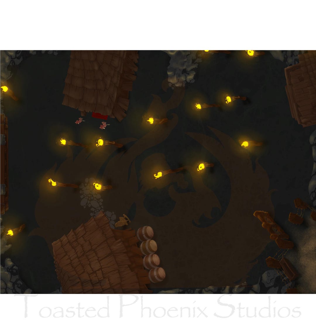 Goblin Ranch Digital TTRPG Encounter Map - Etsy