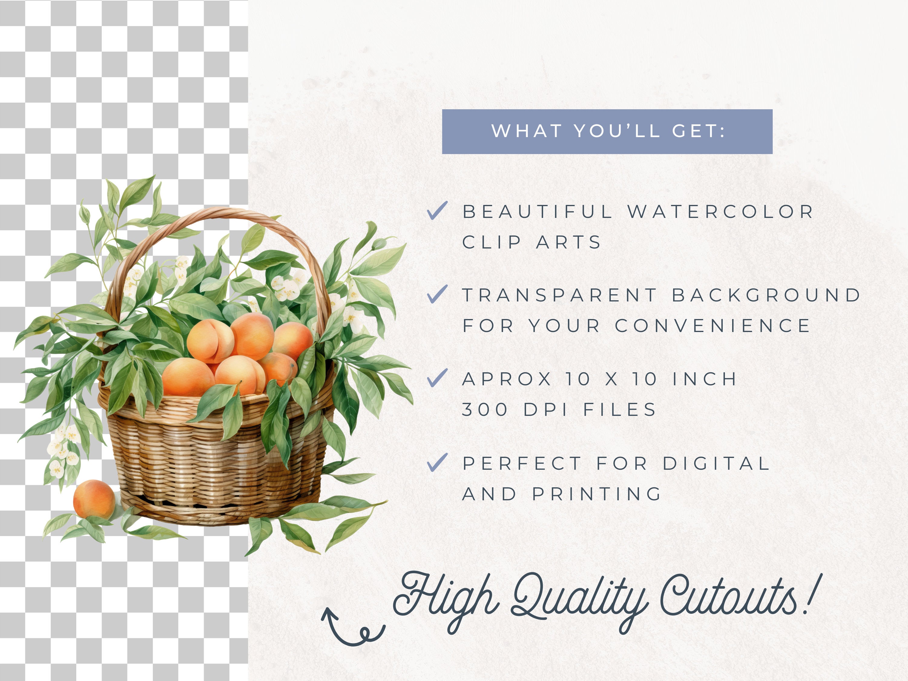 Watercolor Peach Clipart, Sweet Little Peach Baby Shower, Peaches ...