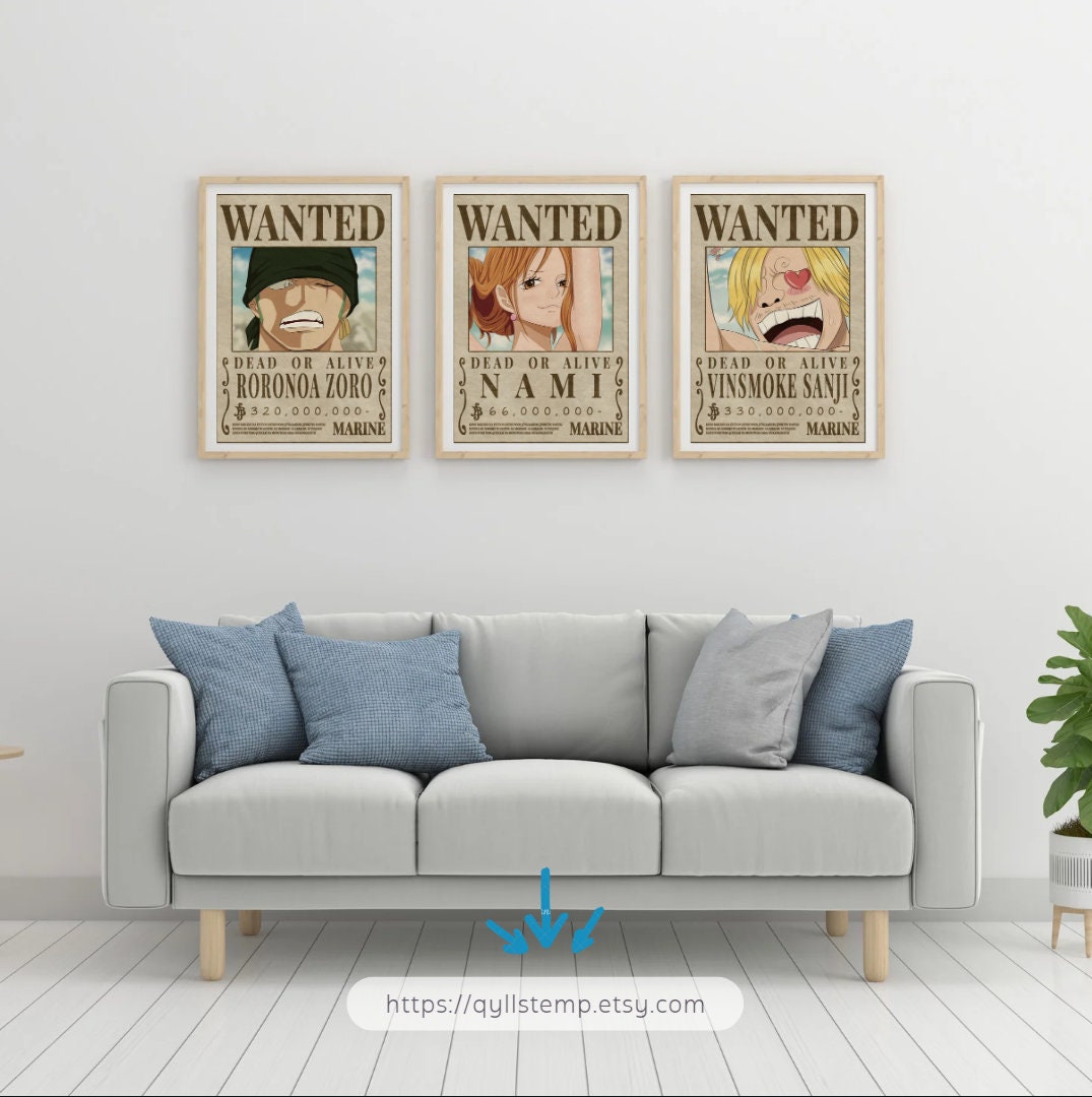 10 Pieces One Piece Member Poster| Poster| Printable Poster| One Piece ...