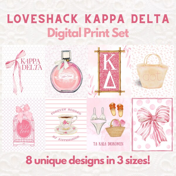 Kappa Delta Wall Art - Etsy