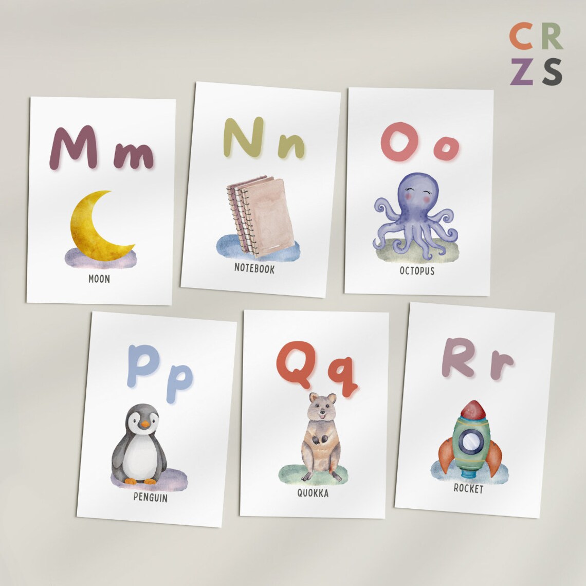 ABC Flash Cards Alphabet Flash Cards Printable Alphabet Flash Cards ...