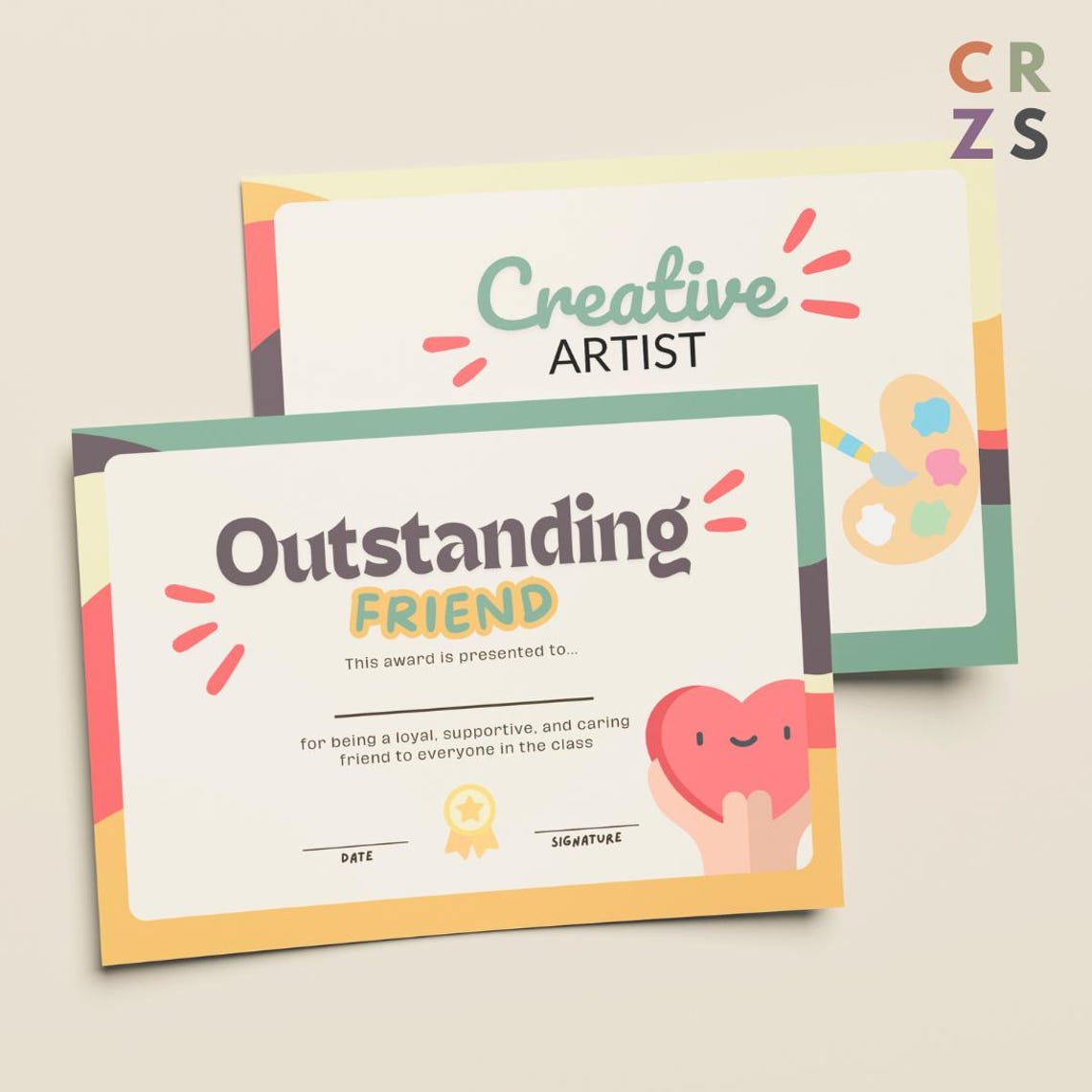 Editable Kids Award Certificate for Classroom Award Certificate ...