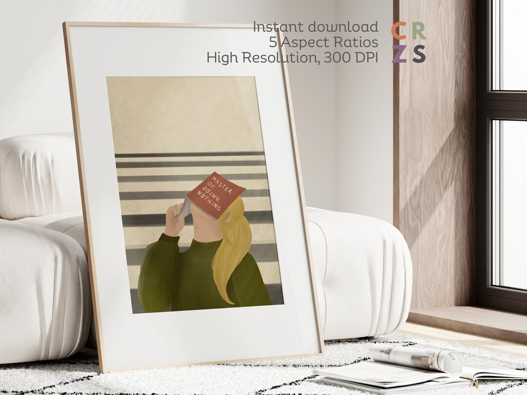 Woman Reading Art Print for Book Lover Poster, Girl Reading Art Print ...