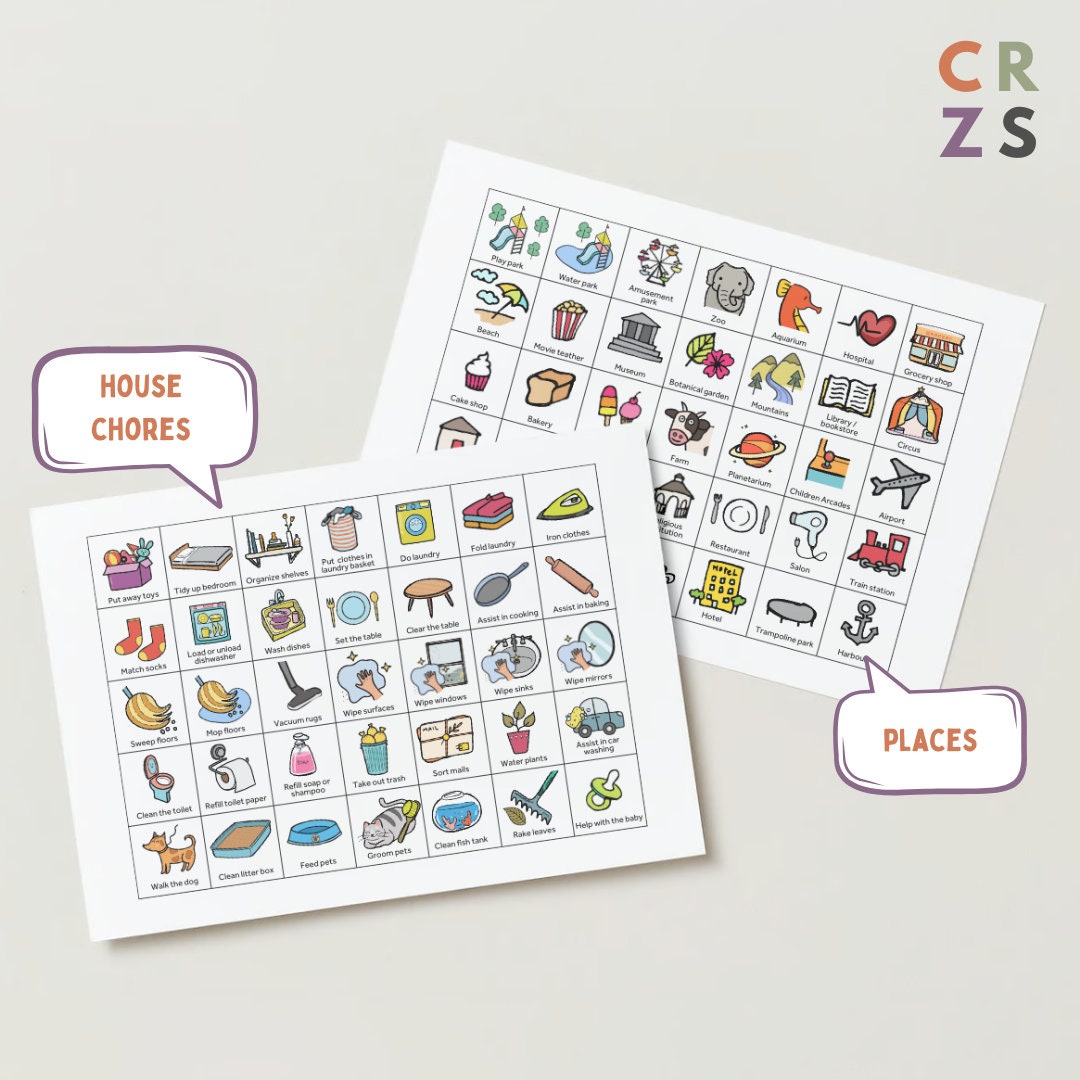 Editable Kids Daily Routine Chart Cards, Daily Responsibilities Chart ...