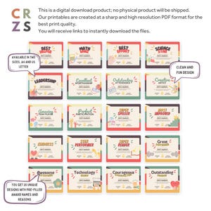 Editable Kids Award Certificate for Classroom Award Certificate ...