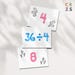 Math Flash Cards for 3rd Grade Math Equation Flash Card for Math ...