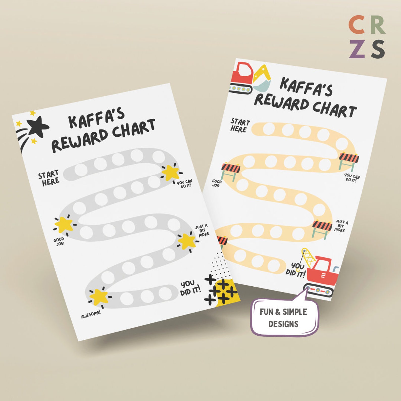 Editable Reward Chart for Kids Potty Training Chart for Toddlers ...