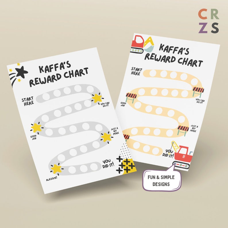 Editable Reward Chart for Kids Potty Training Chart for Toddlers ...