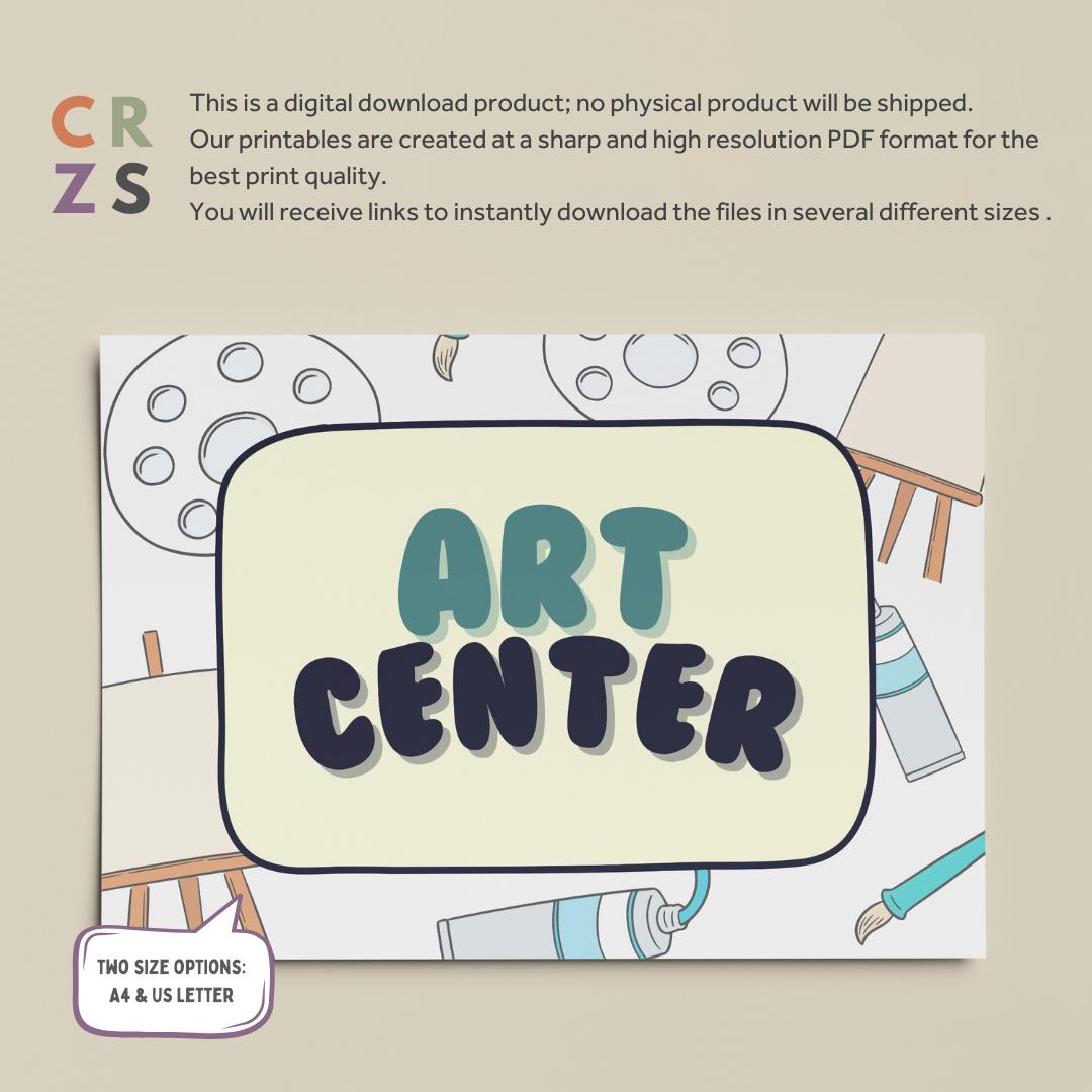 Daycare Center Signs, Childcare Printable Signs, Preschool Classroom ...