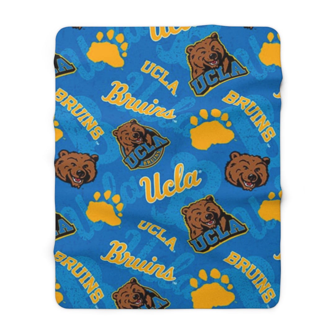 UCLA Sherpa Fleece Blanket - Etsy