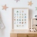 ABC of Life Print, Alphabet Art Poster, Kids Wall Art Gift, Watercolor ...