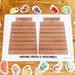 Fruit and Vegetable Sorting Activity, Preschool Worksheet, Toddler ...