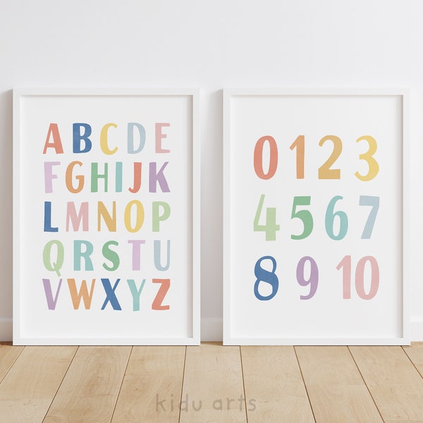 Abc 123 - Etsy