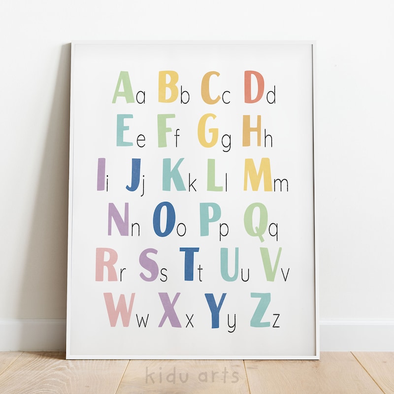 Abc Poster - Etsy