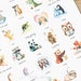 ABC of Life Print, Alphabet Art Poster, Kids Wall Art Gift, Watercolor ...