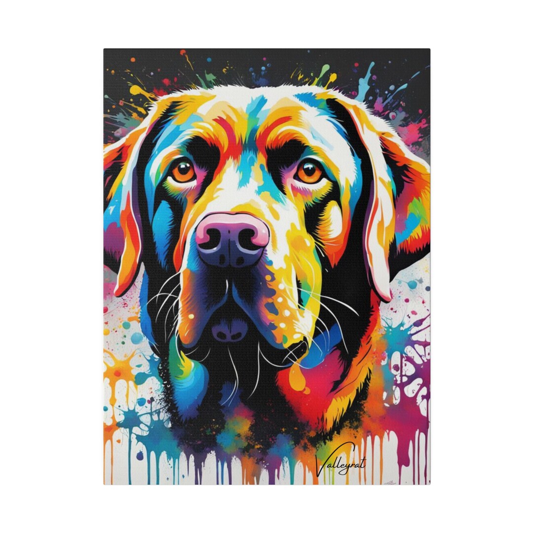 Labrador Impressionist Watercolor Painting PRINTABLE DIGITAL Wall Art ...