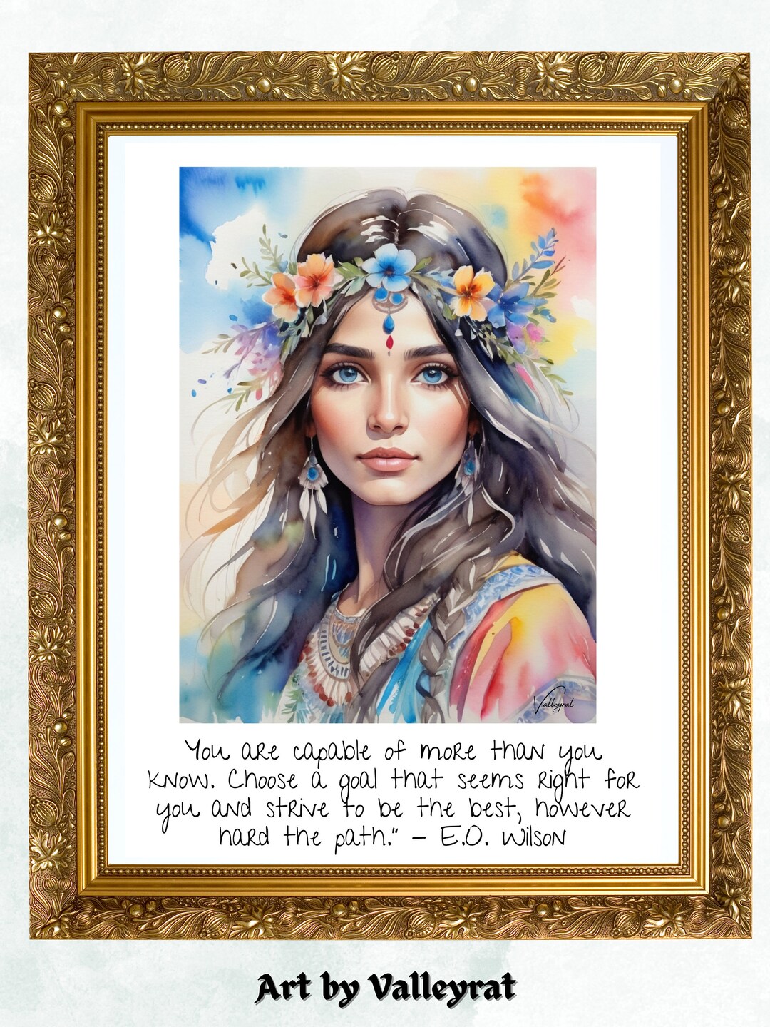 Teen Girl Bedroom Decor Daily Affirmations Wall Art Teen Girl Gift ...