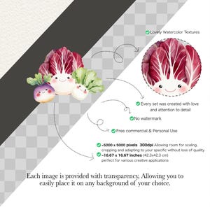 Cute Vegetable Clipart, Watercolor Garden Veggies, Carrot, Tomato ...