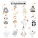 Watercolor Halloween Goose Clipart Set, Cute Spooky Geese PNG ...